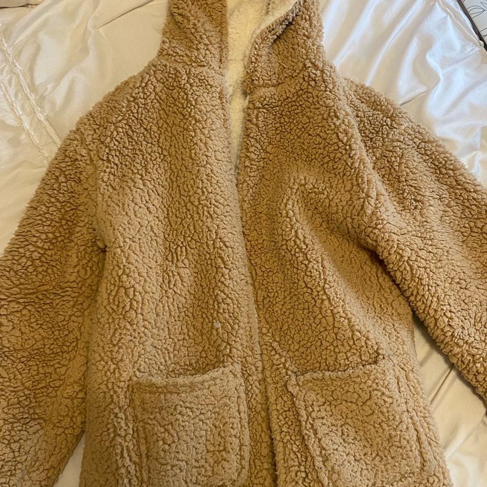 Reversible Sherpa/Teddy Jacket - Gem